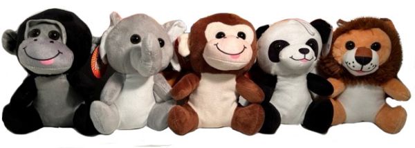 New safari mix soft toy